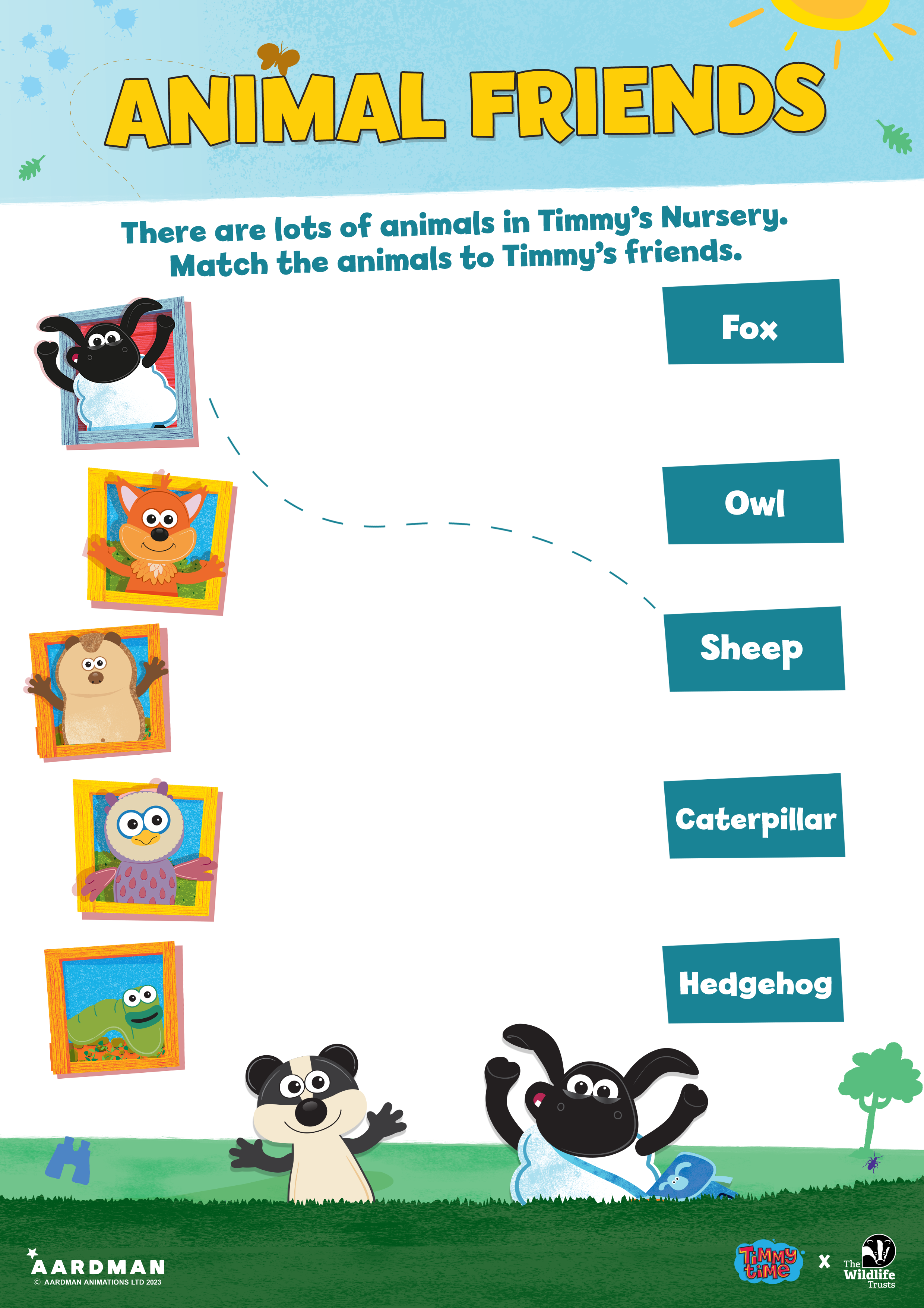 Timmy Time zone | Wildlife Watch